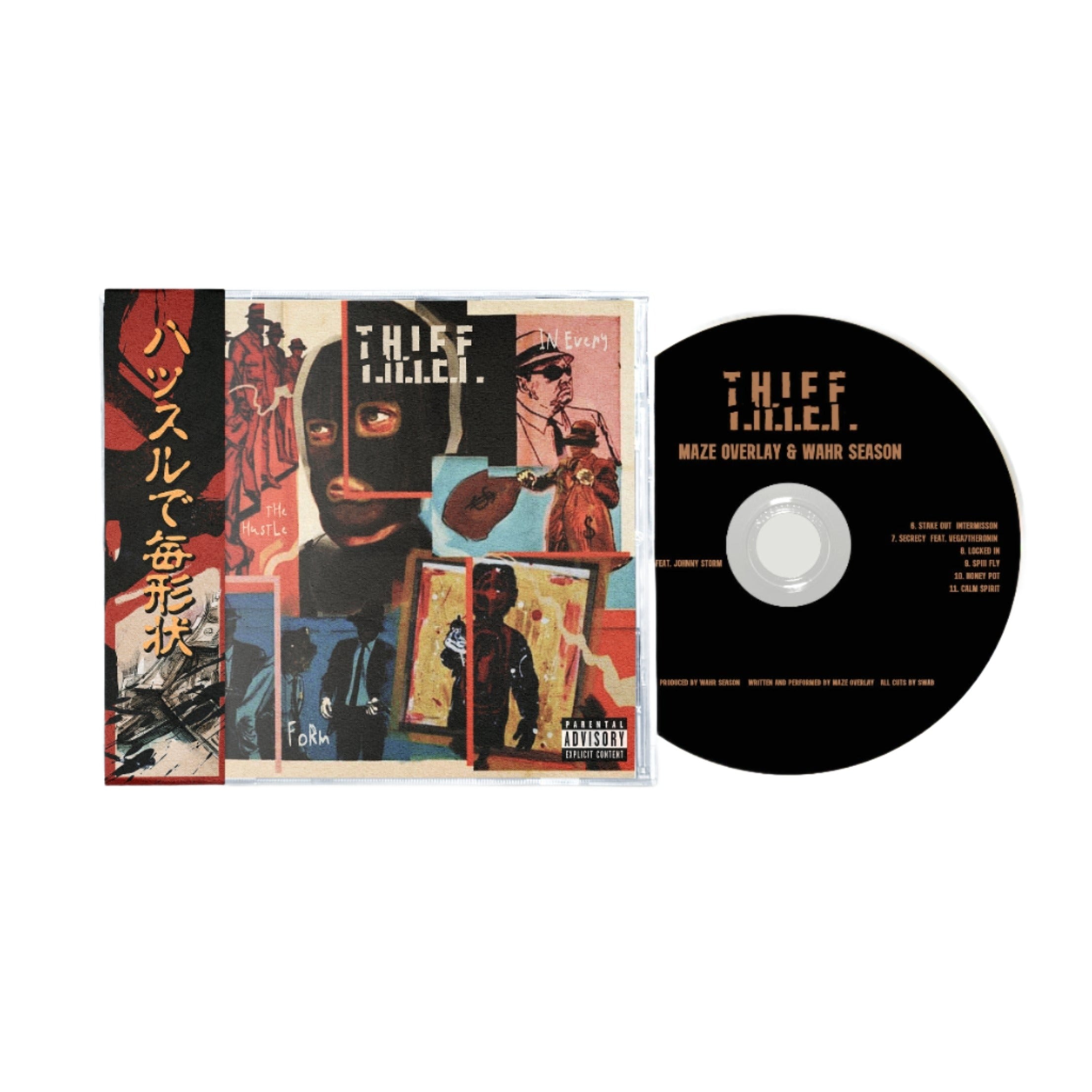 Maze Overlay & Wahr Season - T.H.I.E.F. CD with OBI (glass mastered ...